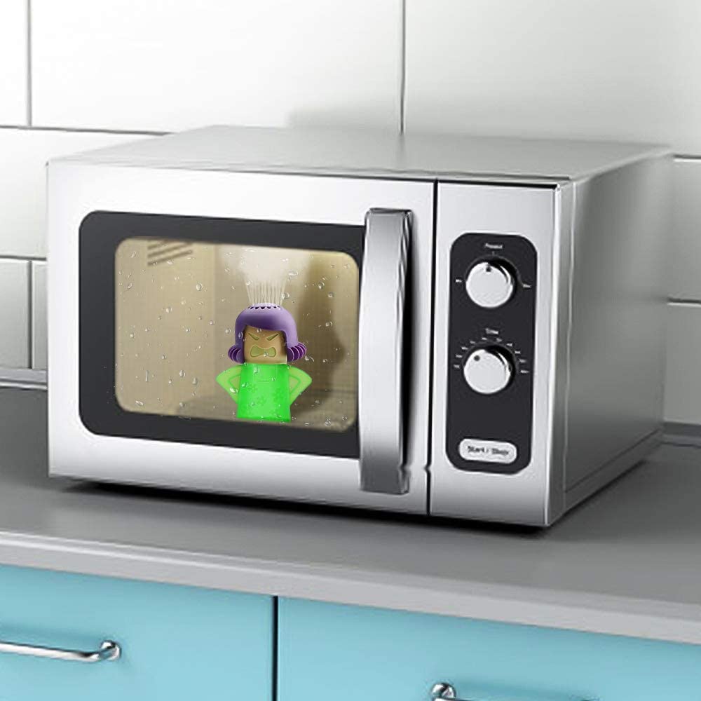 This Angry Mom is Your One Stop Microwave Cleaner Solution
